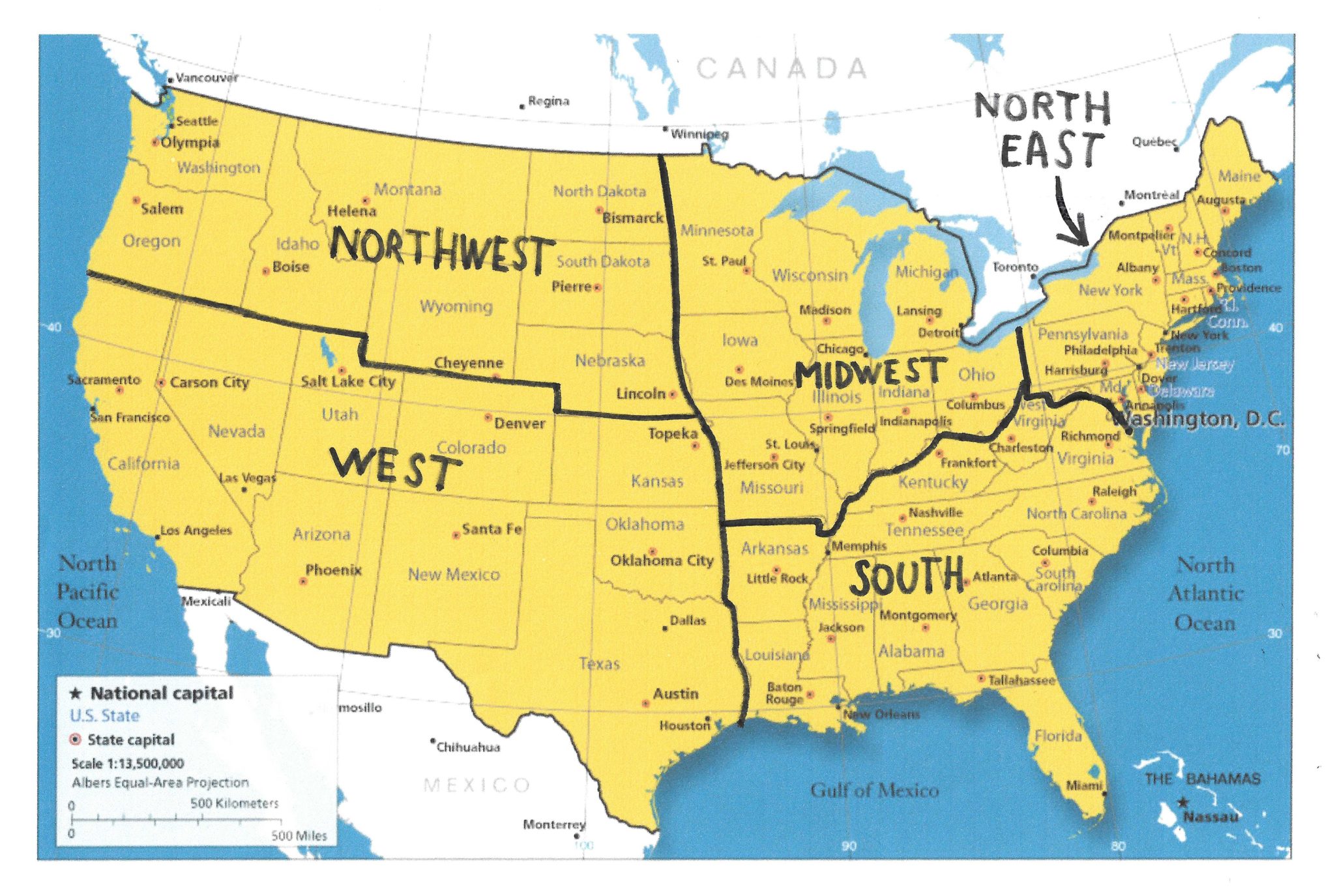 Map Of Railroads In America